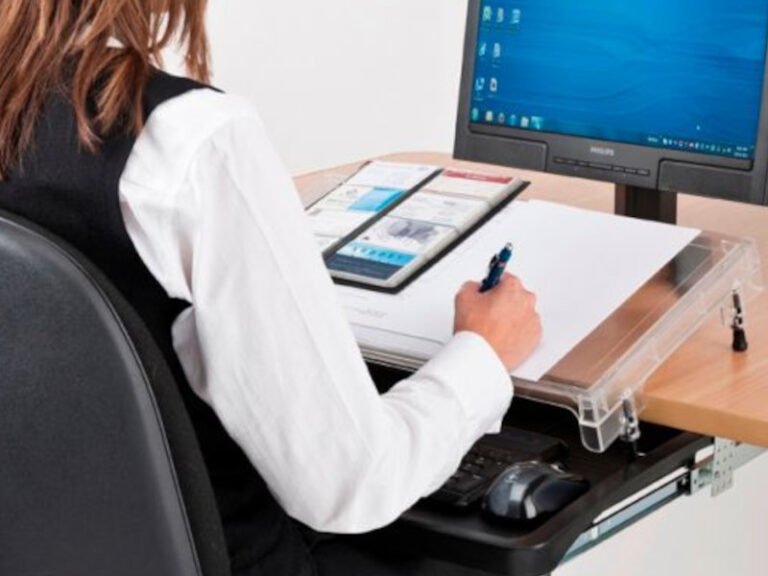 Microdesk Straight Sides Accessory - OPC Ergonomics